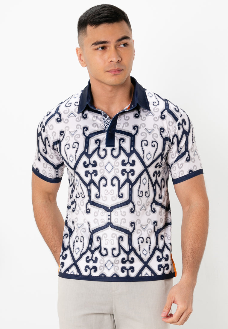 NITA POLO SHIRT - DARK NAVY (UNISEX) – TOM ABANG SAUFI - Official ...